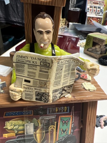 Vintage 1996 Men In Black MIB Jeebs Rotating Head Action Figure Desk ...