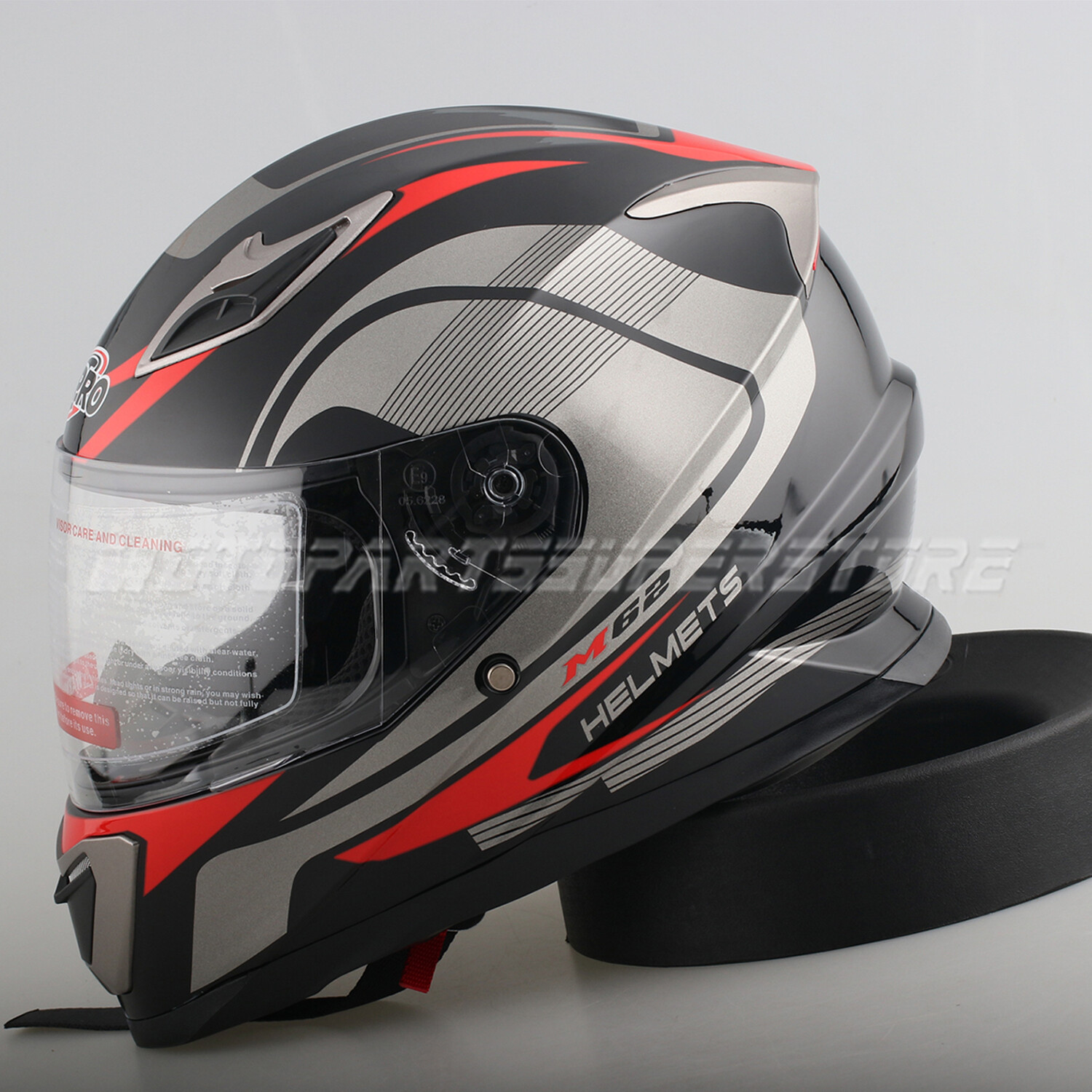 X-Pro Motorcycle Full Face Helmet Adult Street Bike Helmets DOT ...