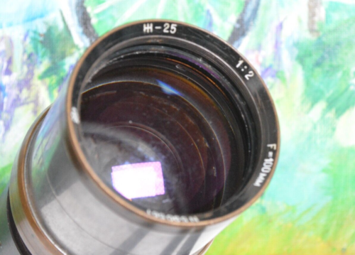 Rare LOMO OKS J-25 100mm f/2 Cine Lens – M42 Mount, Vintage Soviet ...