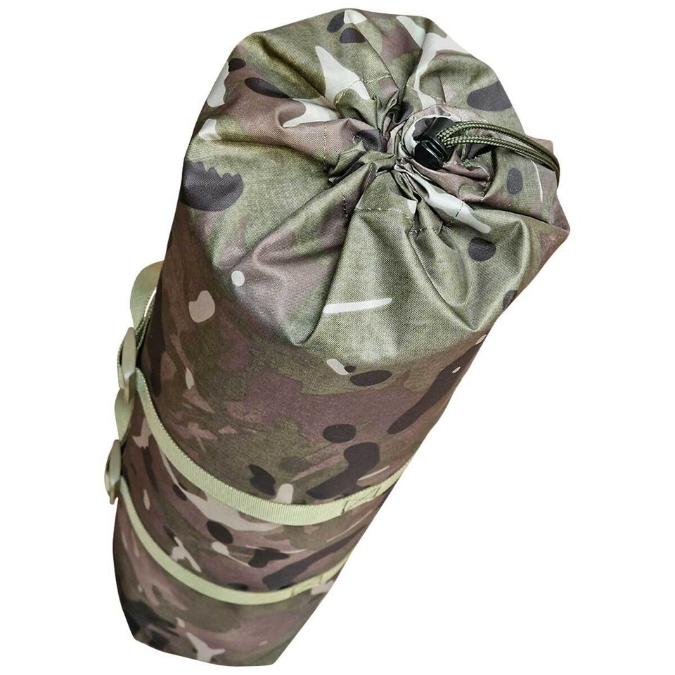 Waterproof Nylon British Army MTP Sleeping Roll Mat Bag Cover Sack ...