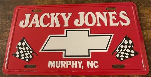 Jacky Jones Chevrolet Dealership Booster License Plate Murphy NC Dealer ...