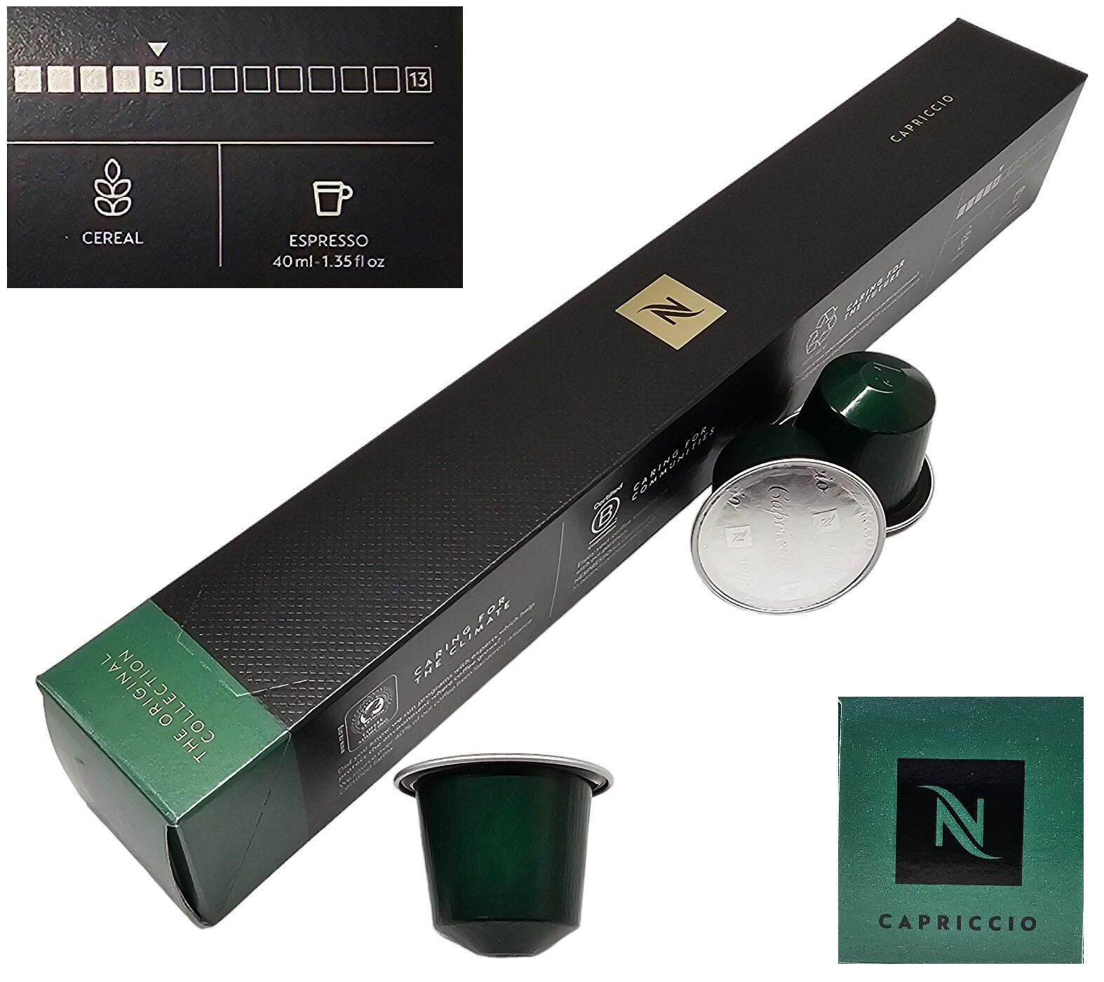 Nespresso CLASSIC Coffee Machine Capsules Pod Sleeve Full Flavour List ...
