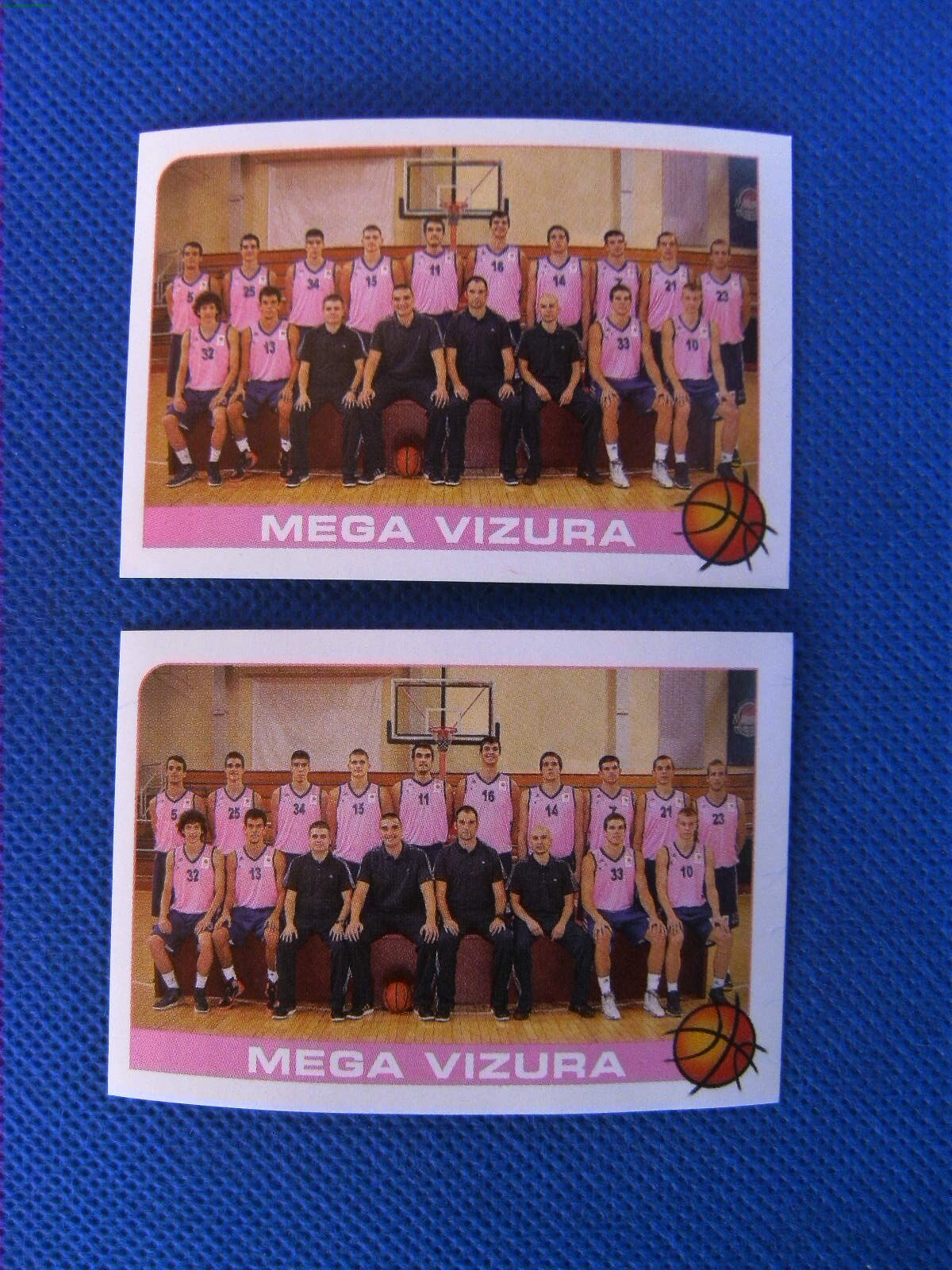 Nikola Jokic Mega Vizura team 2014-15 - Stickers Lot of 2 | eBay