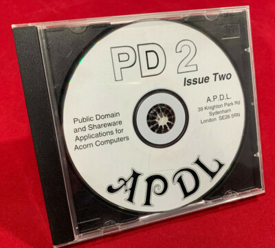 APDL CD PD2/PD-2 Archimedes RISC OS Acorn Format Software games/Cheats ...