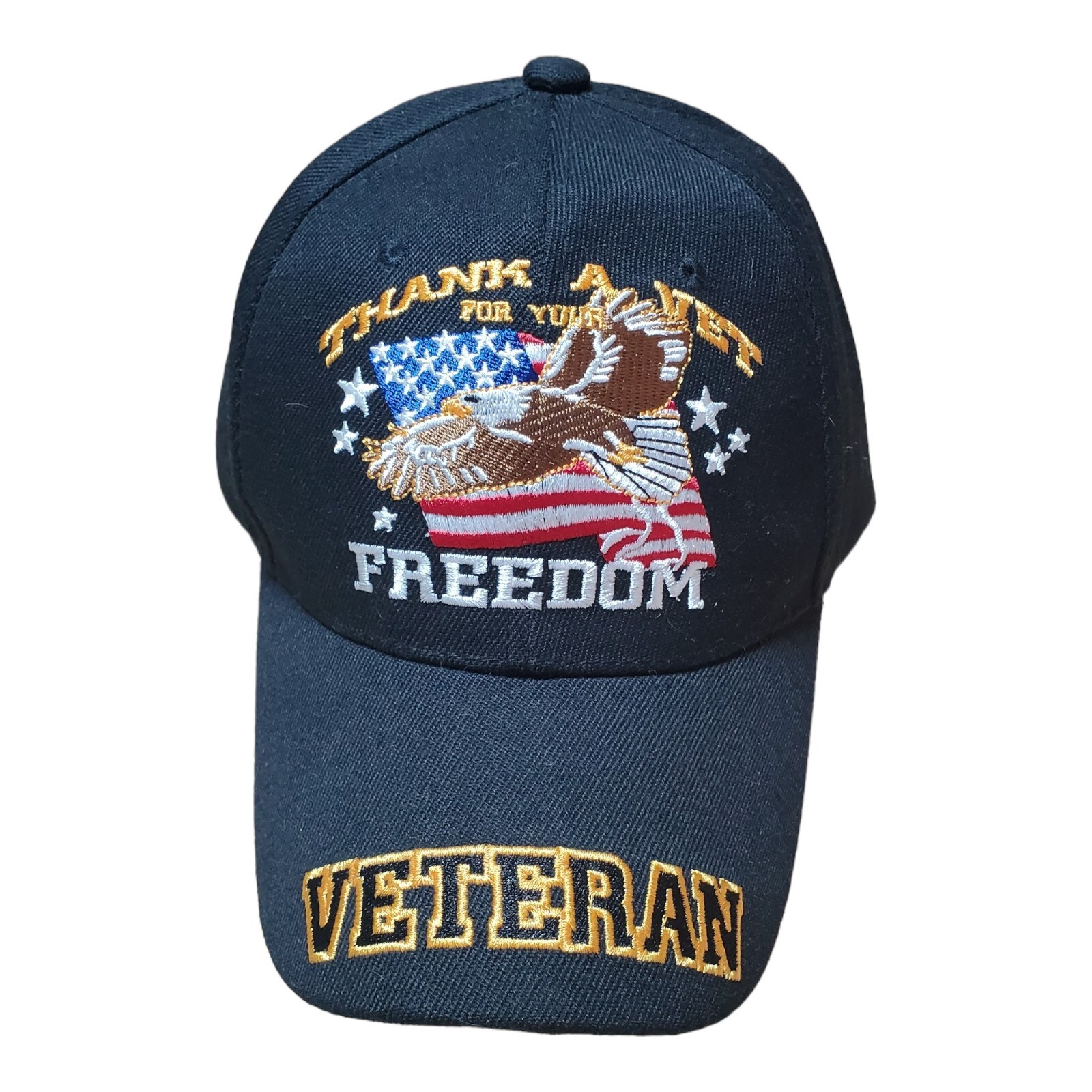 Veteran Thank A Veteran For Your Freedom Ball Cap Tru… - Gem