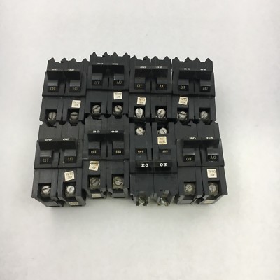 Federal Pacific NB221020 Lightly Used 2P 20A 240V Breaker Sold ...