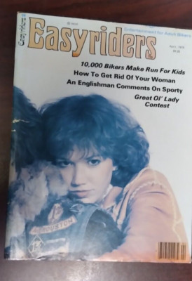 Easyriders Magazine April 1978 -David Mann Centerfold Intact loose ...