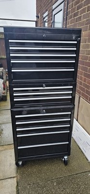 Halfords chest cabinet tool box | eBay UK