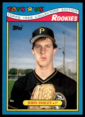 1988 Topps Toys'R'Us Rookies John Smiley Rookie Pittsburgh Pirates #28 ...