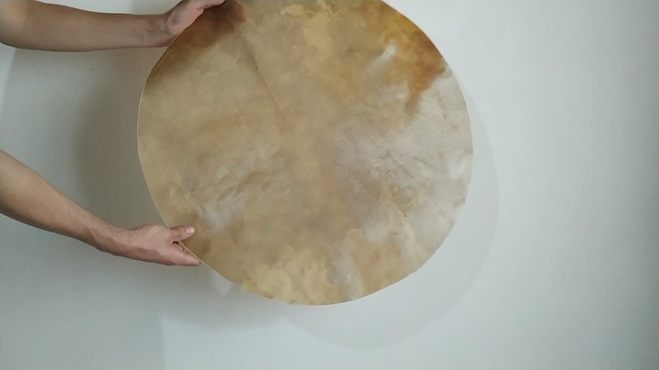 Drum Head, Horse Rawhide Skin Leather, Shamanic, Djembe, Bongo, Conga ...