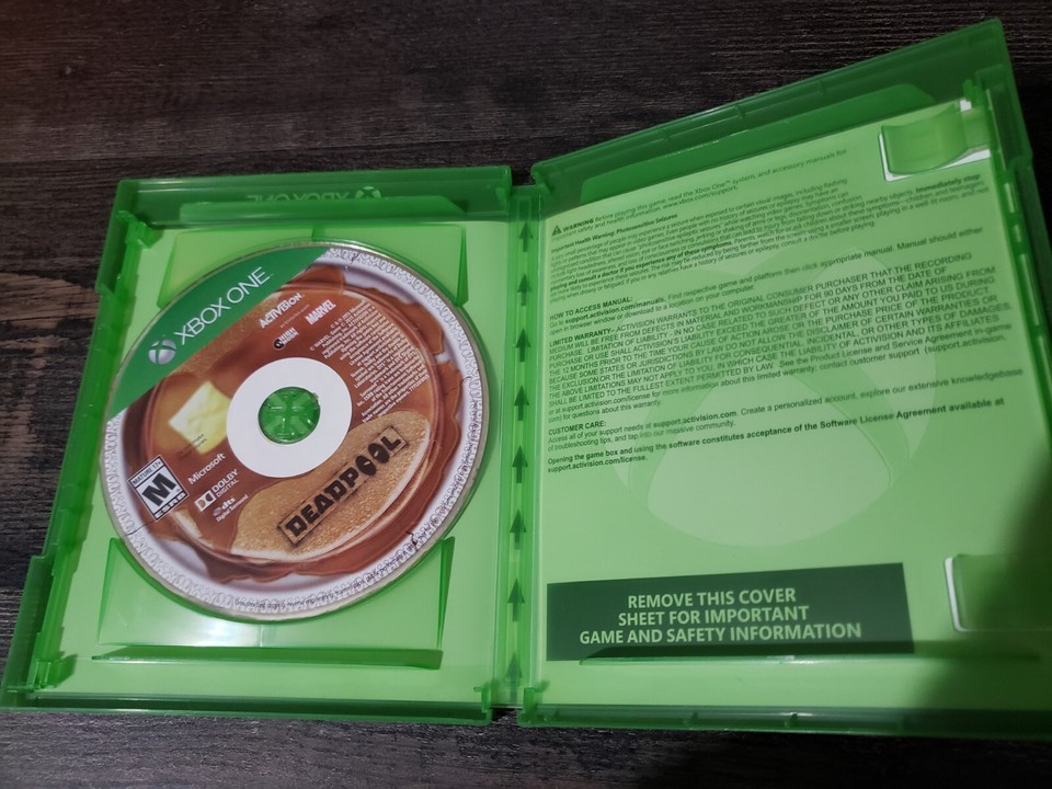 DEADPOOL (Microsoft Xbox One, 2015) Tested 47875771123 | eBay