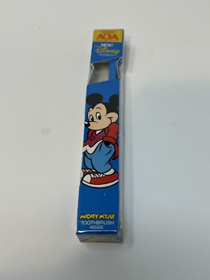 Vintage Disney Kids Toothbrush Mickey Mouse | eBay