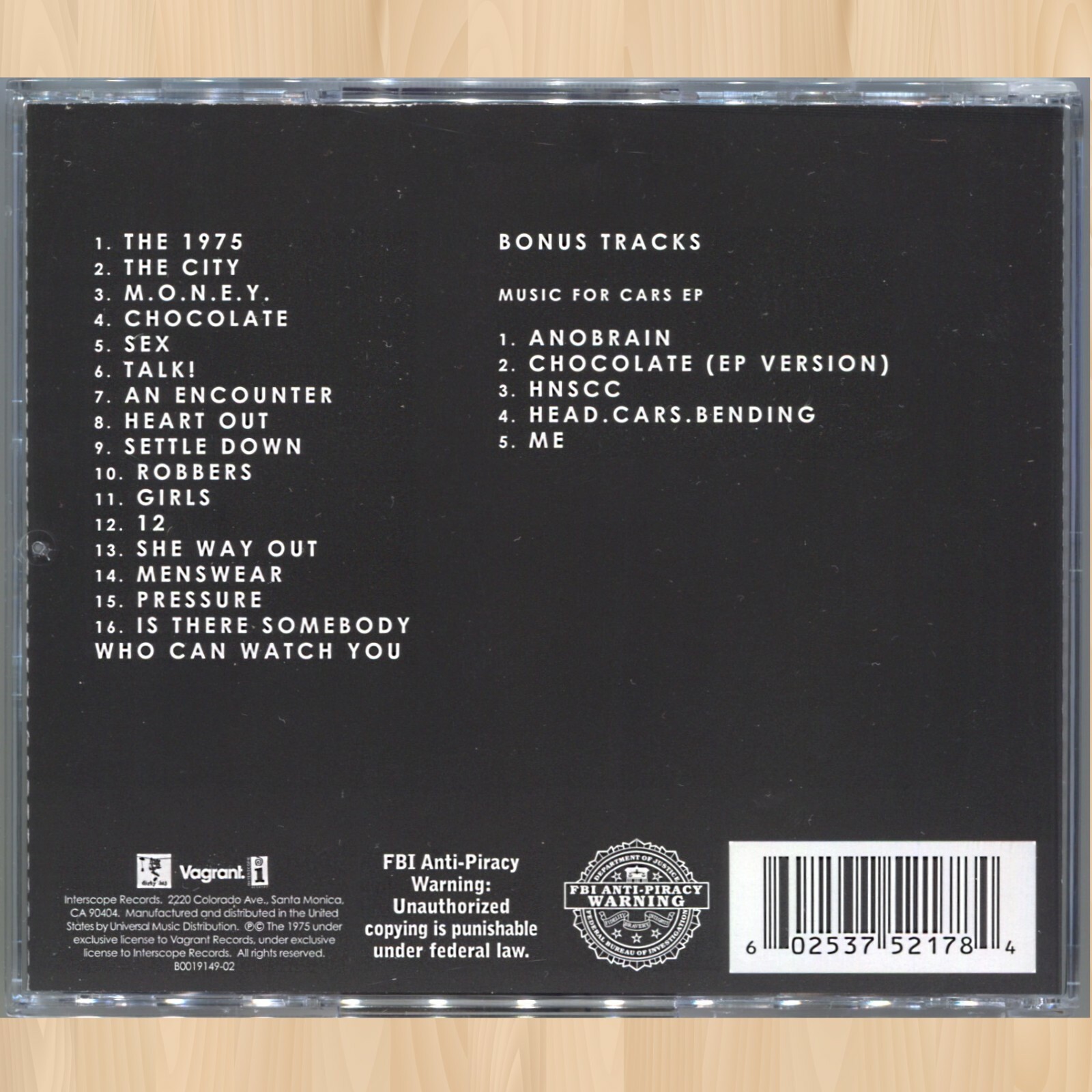 The 1975 Album Deluxe Edition