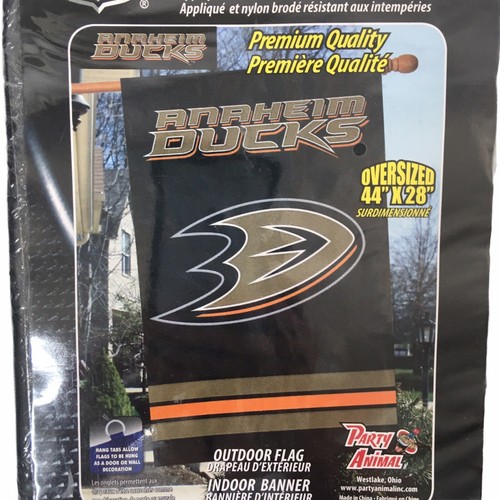 Anaheim Ducks NHL 2-Sided Hanging Indoor Banner Outdoor Flag Oversized ...