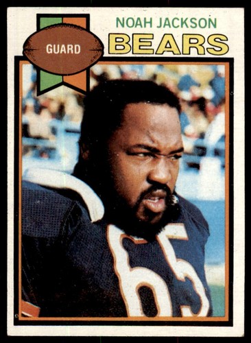 1979 TOPPS NOAH JACKSON . CHICAGO BEARS #523 | eBay