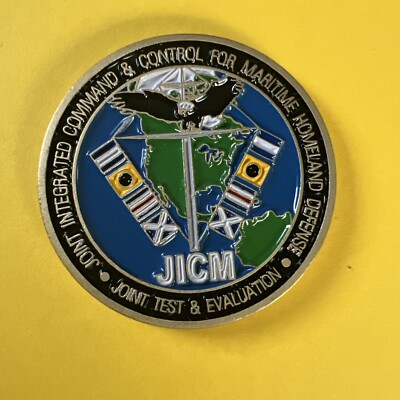 Challenge Coin Integrated Command Control Maritime Homeland Defense ...