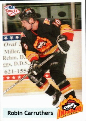 Robin Carruthers 2002-03 Columbia Inferno | eBay