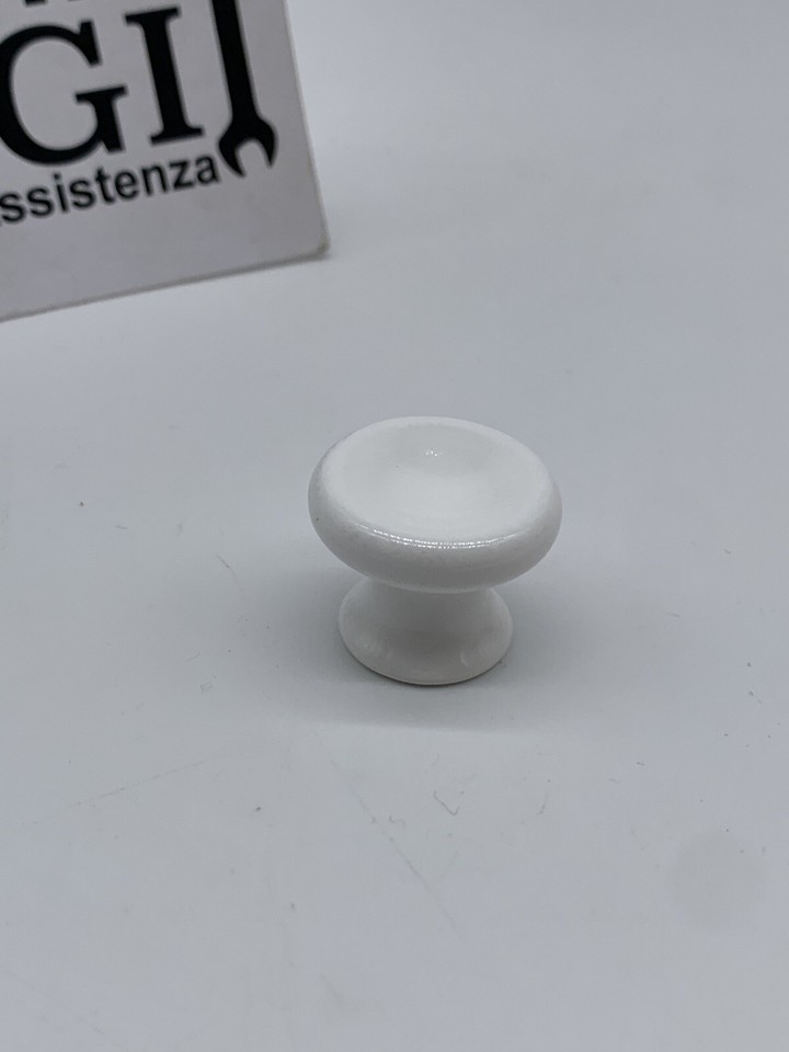 POMOLO POMELLO IN LEGNO PER MOBILI BIANCO LACCATO - MADE IN ITALY | eBay