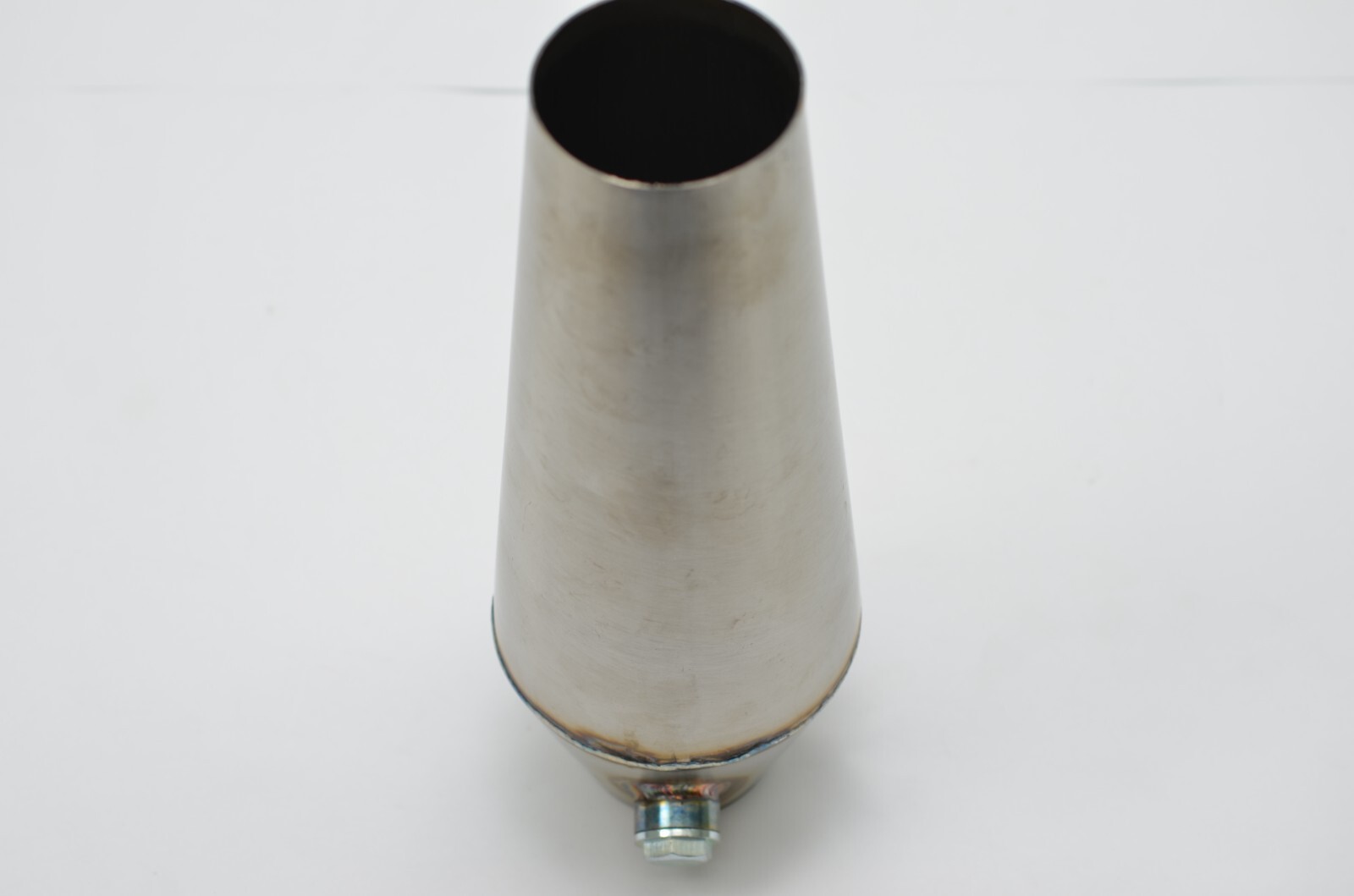 1320 Performance 2.5 inch megaphone Stainless Reverse Cone collector o2 ...