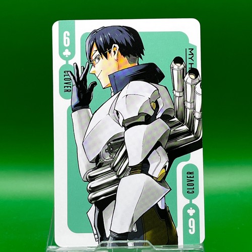 Tenya Iida My Hero Academia Clover6 Collectable Playing Card TCG Anime ...
