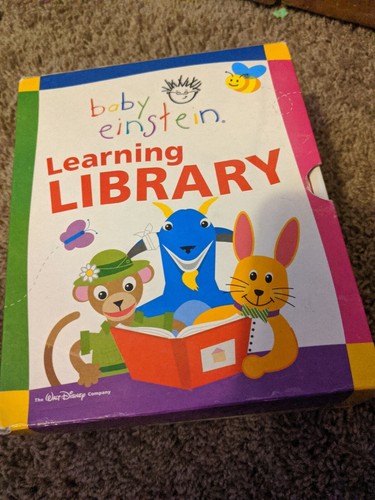 Set of 12 Baby Einstein Learning Library books HC ABC's shapes colors ...