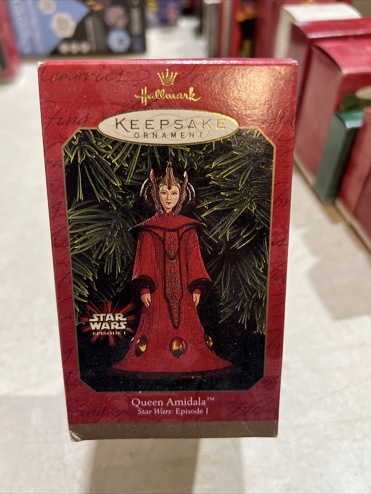 1999 Hallmark Keepsake Ornament Star Wars Episode 1 Queen Amidala | eBay