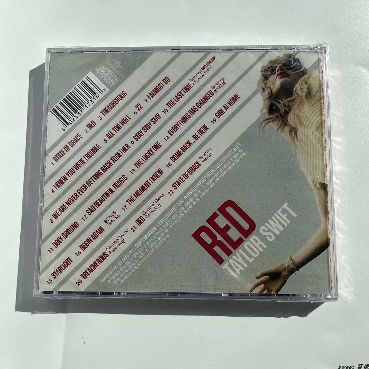 Red Taylor Swift Album Cover Deluxe