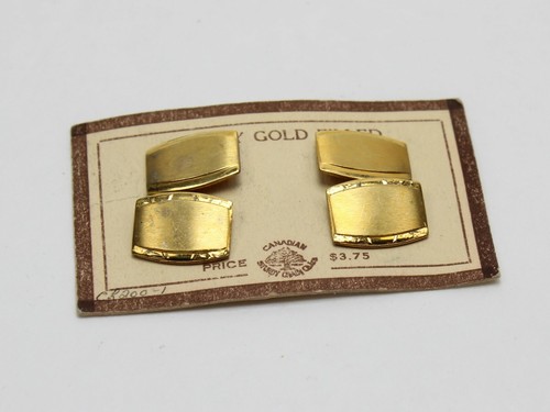 Vintage Gold Filled GF Signed Sturdy Chain Cuff Links Original in ...