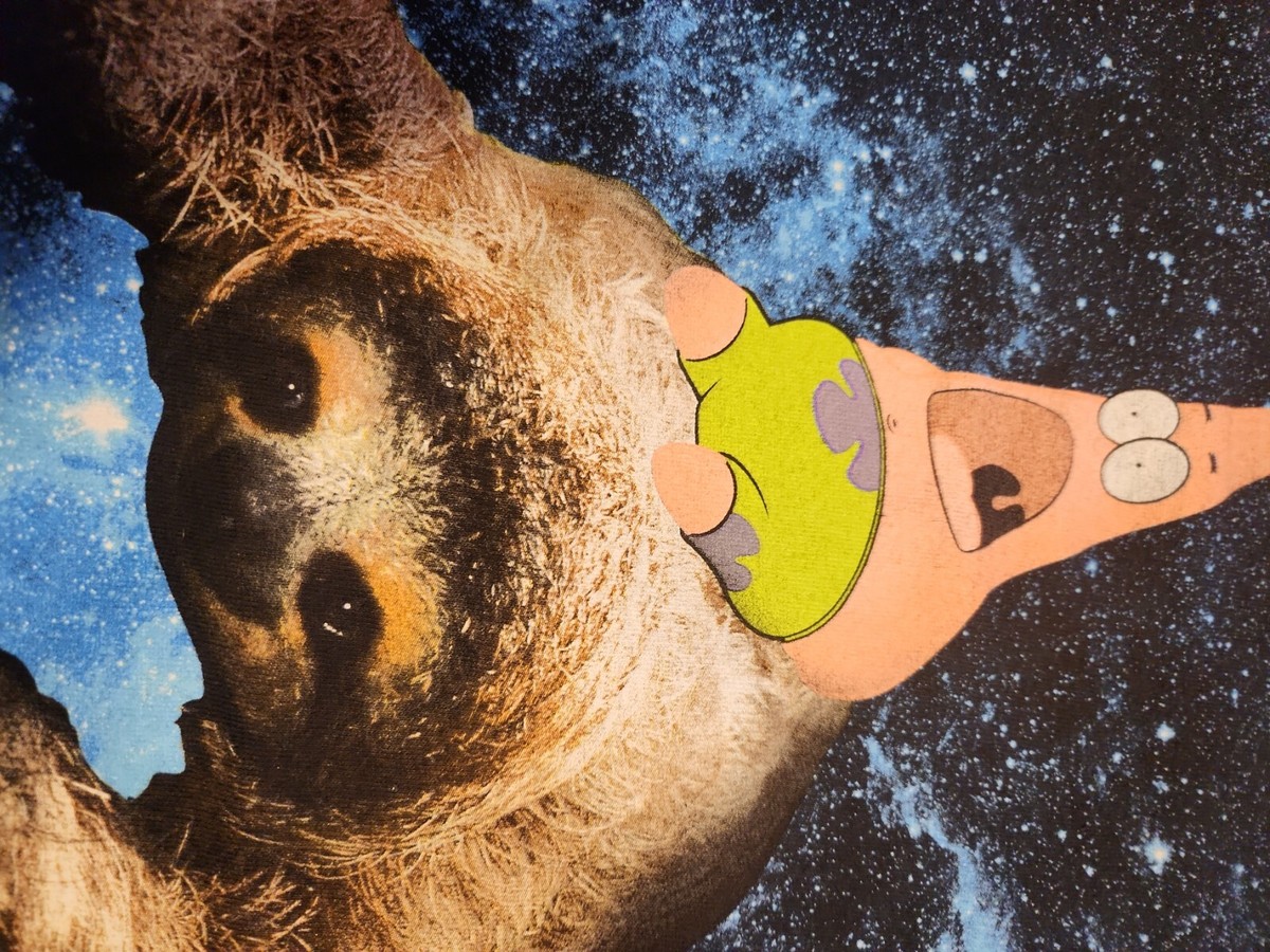 Sloth In Space With Patrick