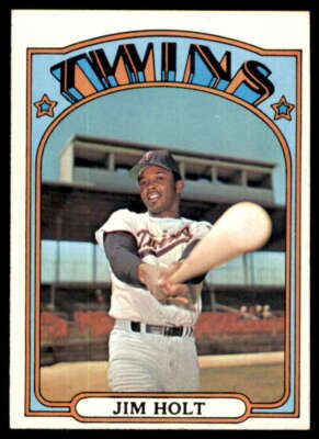 1972 TOPPS JIM HOLT MINNESOTA TWINS #588 EX-MT X4861 | eBay