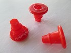 3-Pk RED AFTERMARKET EAGLE SPOUT PLUGS fits Rigid & Rubber Eagle Gas ...