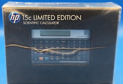HEWLETT PACKARD HP 15c Limited Edition Scientific Calculator NEW Fast ...