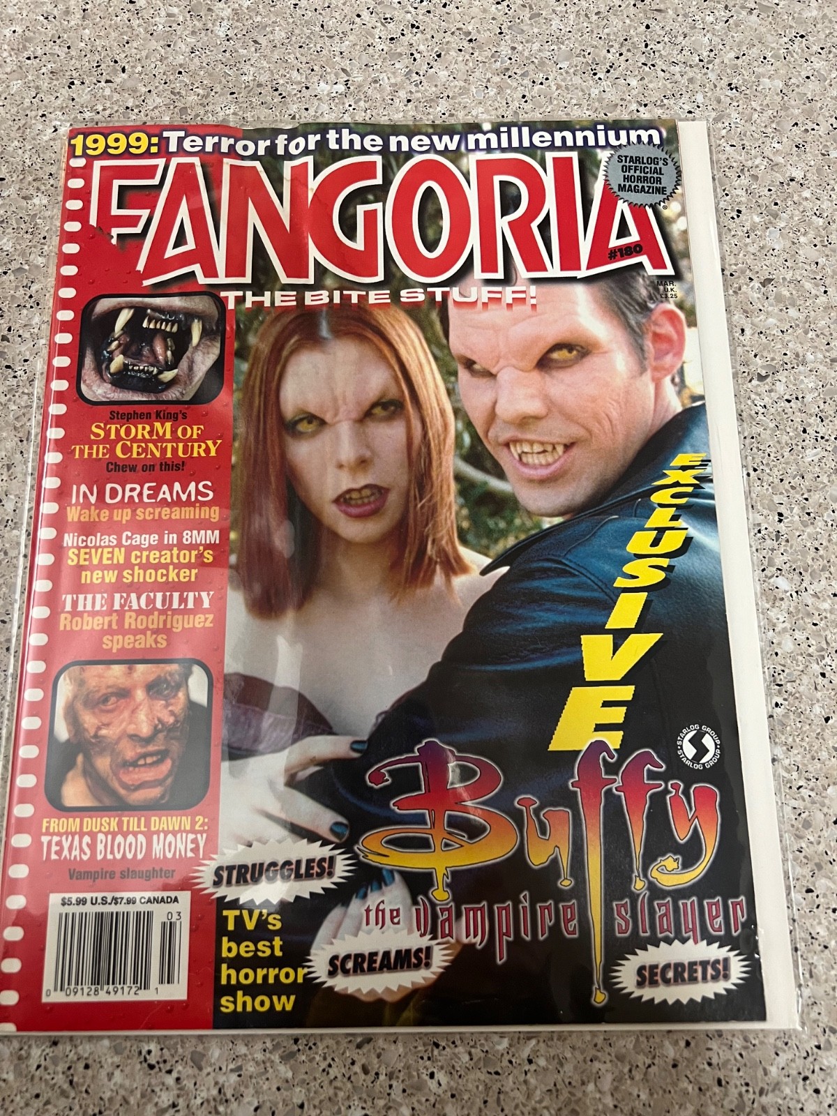 RARE Back Issue - FANGORIA Magazine #180 - March 1999 - Buffy The ...