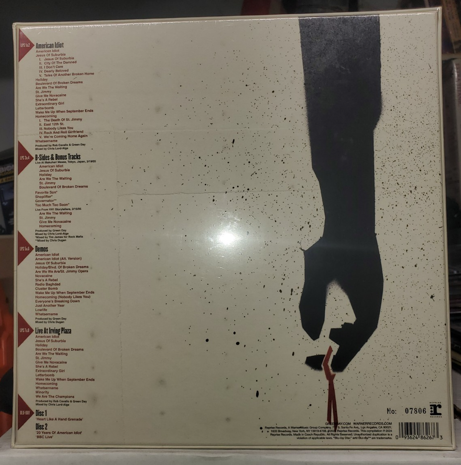 Green Day - American Idiot (20th Anniversary Edition) - 8x LP 2x BluRay ...