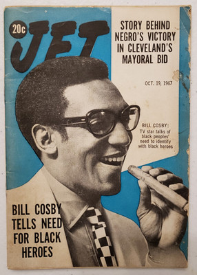 Jet Magazine October 19 1967 Bill Cosby~M. Freeman~Raquel Welch~James ...