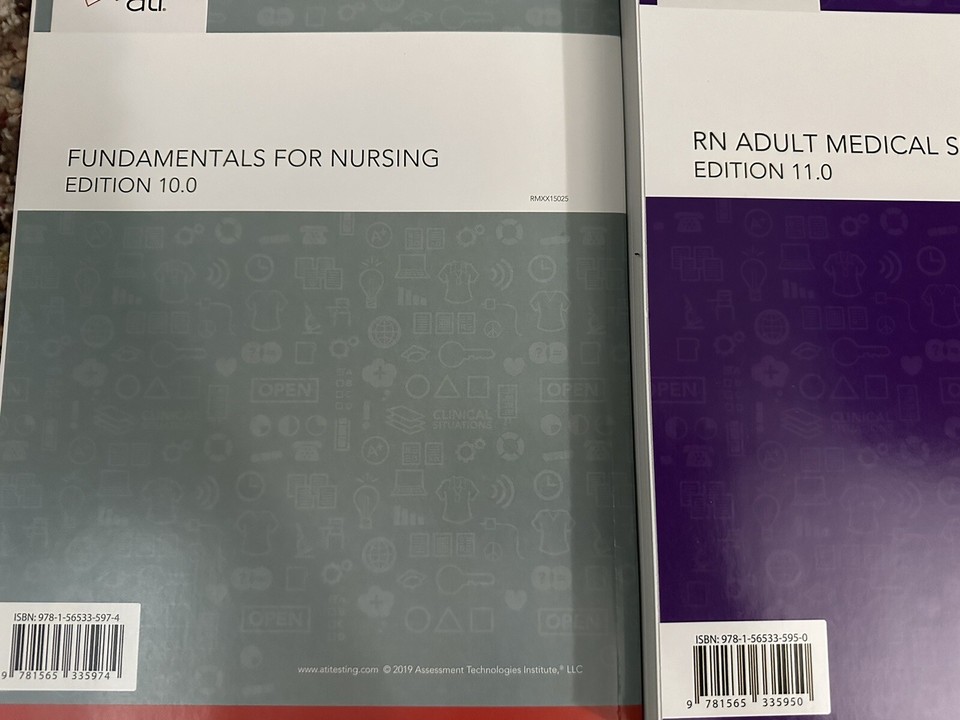 ATI nursing books set | eBay