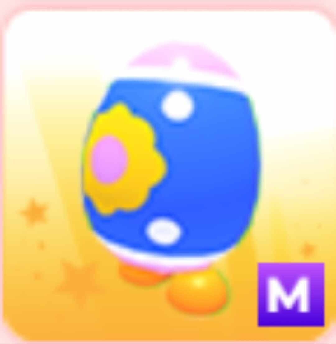ADOPT from ME - Mega Neon Floral Eggy | eBay