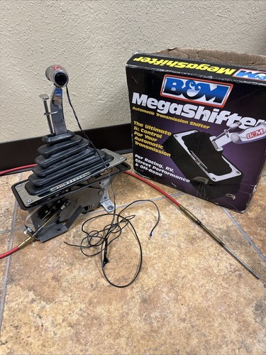 B&M Universal 3 & 4 Speed Auto Ratchet Shifter 80690 Fits GM Chevy Ford ...