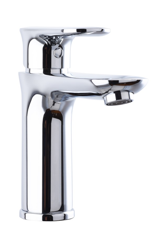 Single Handle Bathroom Sink Faucet One Hole Tap Lavatory Brass,Chrome ...