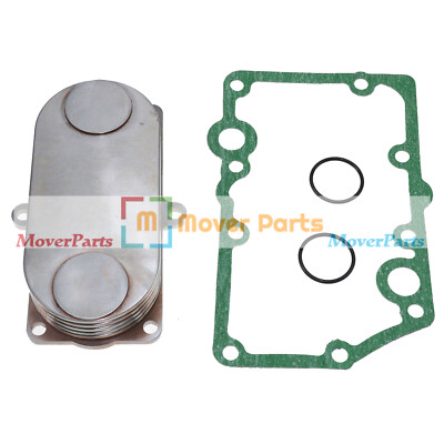 5 Plate Oil Cooler RE59296 RE560753 For John Deere 5410 5420 5520 5625 ...