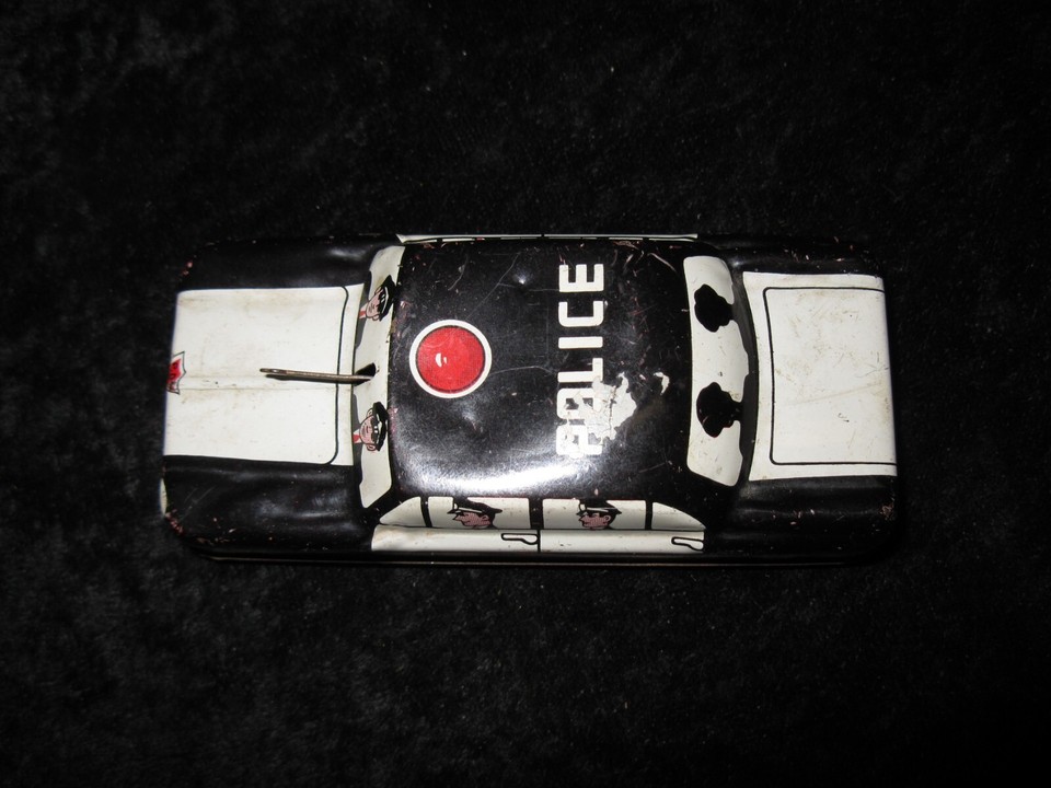 Vintage Argo Tin Police Car (P.257) See Photos | eBay