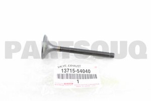 1371554040 Genuine Toyota VALVE, EXHAUST 13715-54040 | eBay