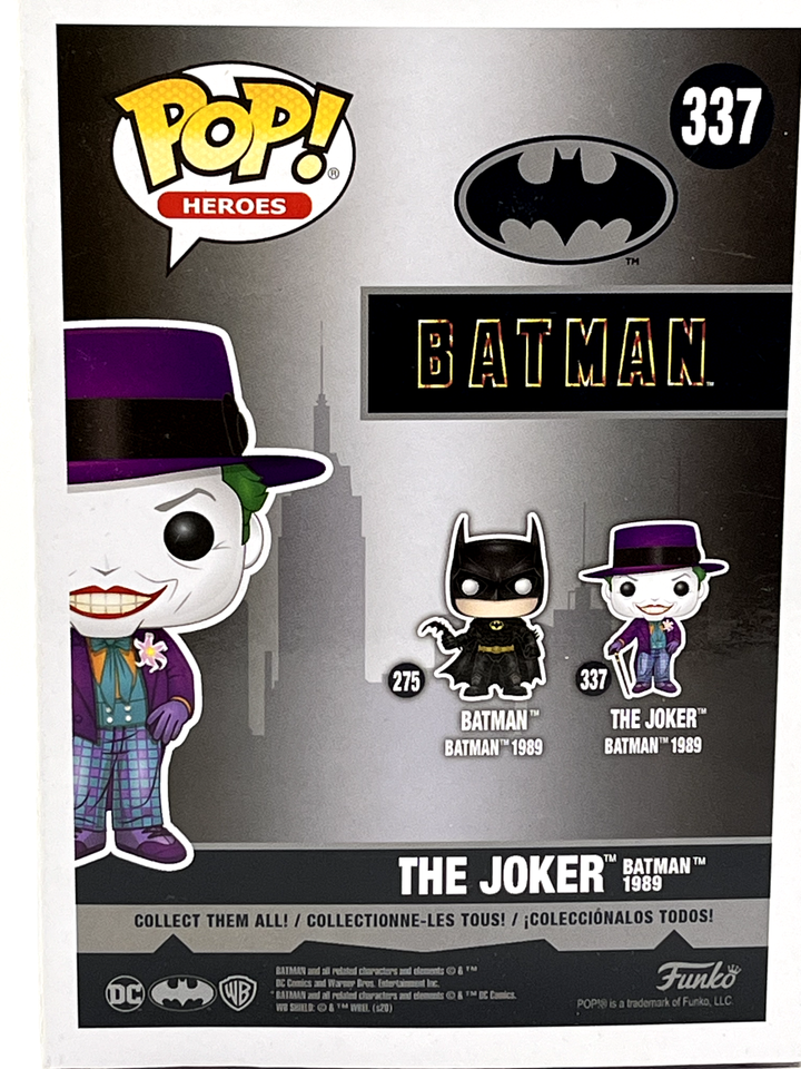 Funko Pop #337 Batman Vinyl Figure The Joker Batman 1989 | eBay