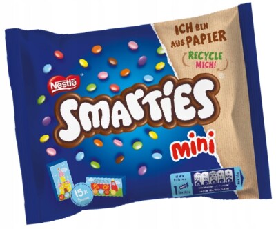 NESTLE SMARTIES MINI - 216G - CRISPY SUGAR SHELLS - CHOCOLATE DRAGEES ...