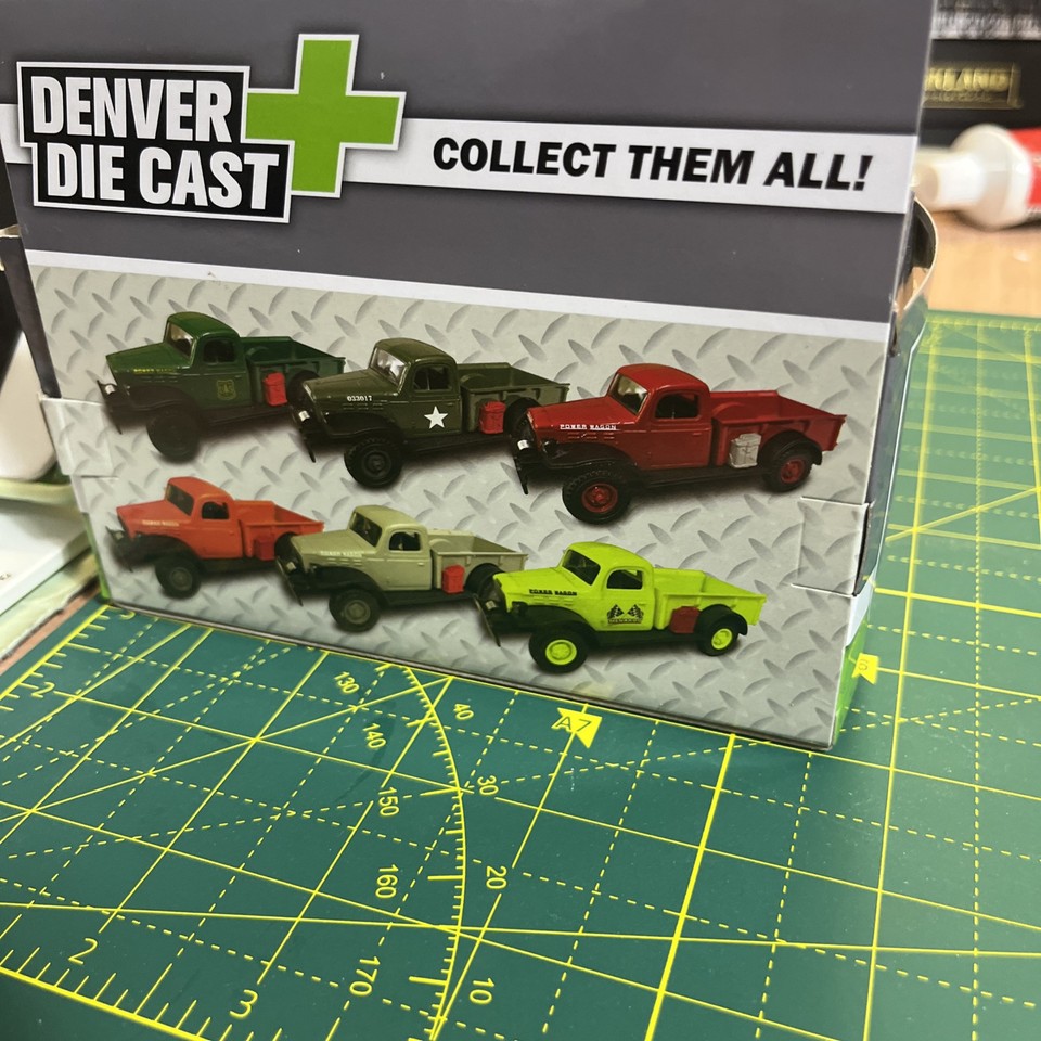 Menards Denver Die Cast 1:48 scale '47 Dodge Military Power Wagon O ...