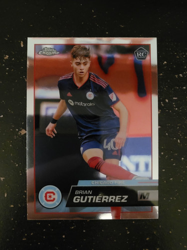 MINT CONDITION ROOKIE CARD 2023 TOPPS CHROME MLS #29 BRIAN GUTIERREZ RC (16) | eBay