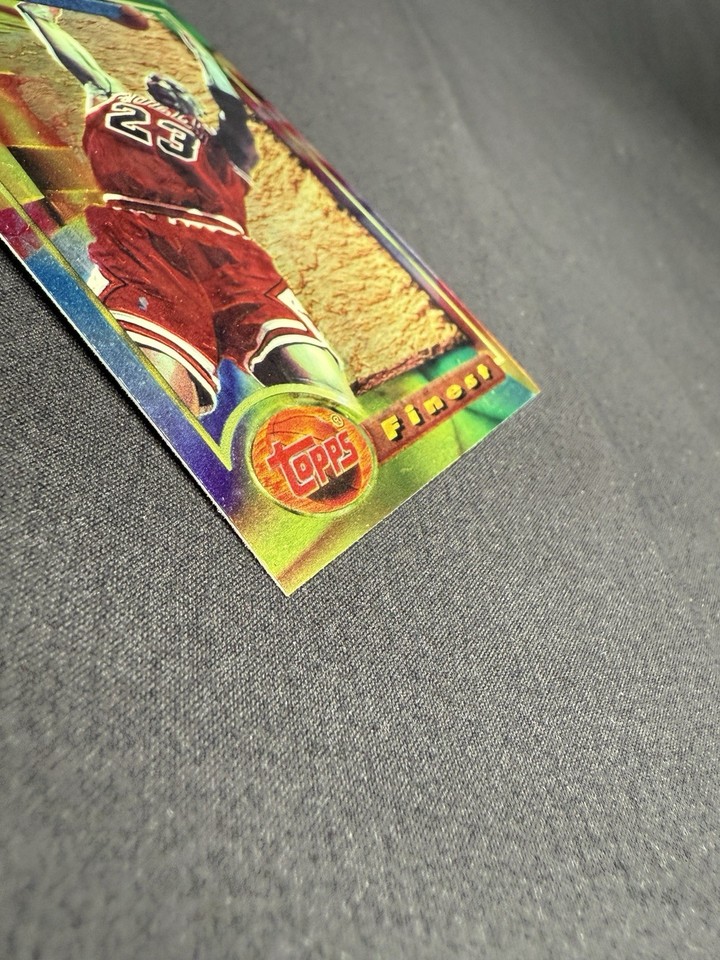 1993/94 Topps Finest MICHAEL JORDAN #1 CHICAGO BULLS 1ST CHROME🔥SHARP🔥 ...