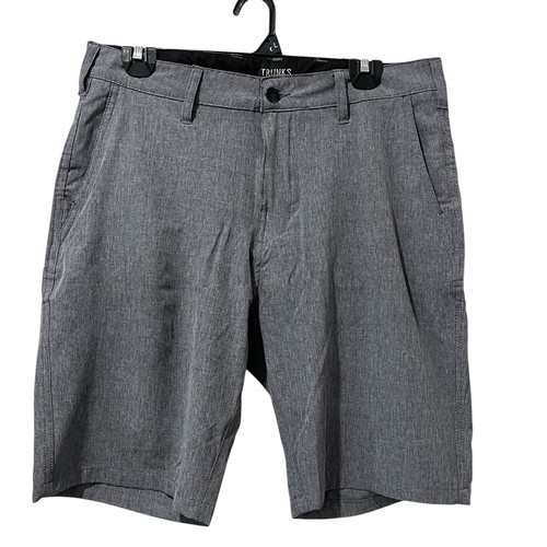 Trunks Heather Charcoal Gray Multi Functional Shorts Size 32 | eBay