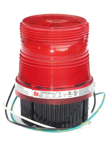 NOS FEDERAL SIGNAL FIREBALL II MODEL FB2PST AMBER FLASHING STROBE ...