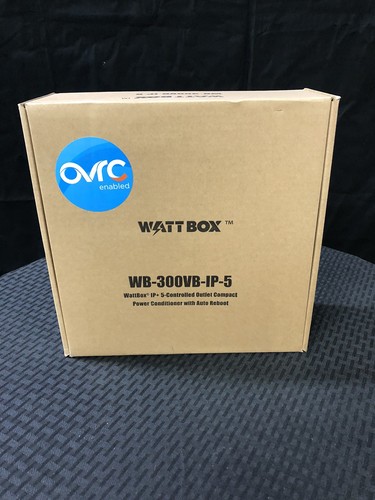 WATTBOX WB-300VB-IP-5, Power Conditioner with Auto Reboot OVRC enabled -Open Box | eBay
